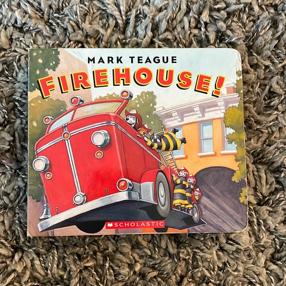Scholastic | Toys | Firehouse Board Book | Poshmark